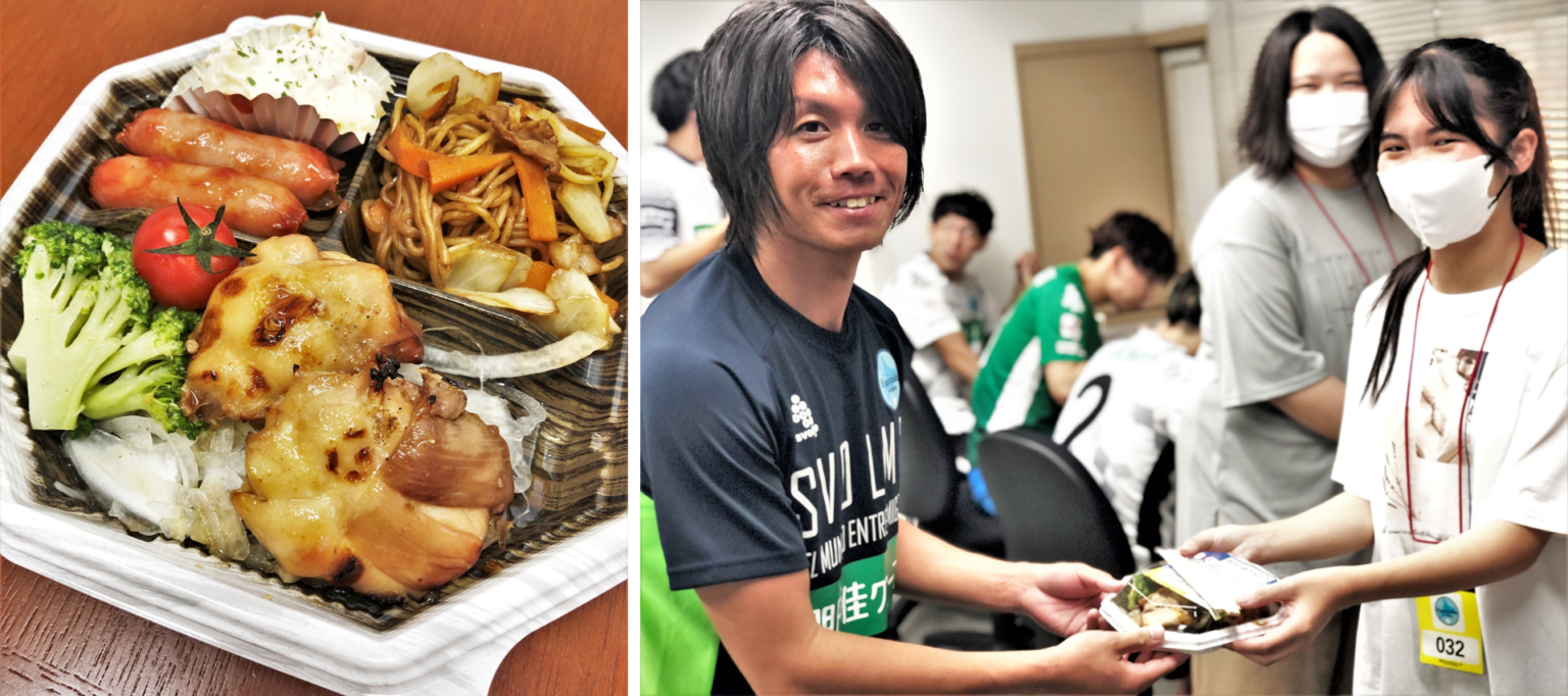 北海道文教大学の学生がFリーグ「エスポラーダ北海道」の献立作成に挑戦｜給食委託会社：株式会社LEOC