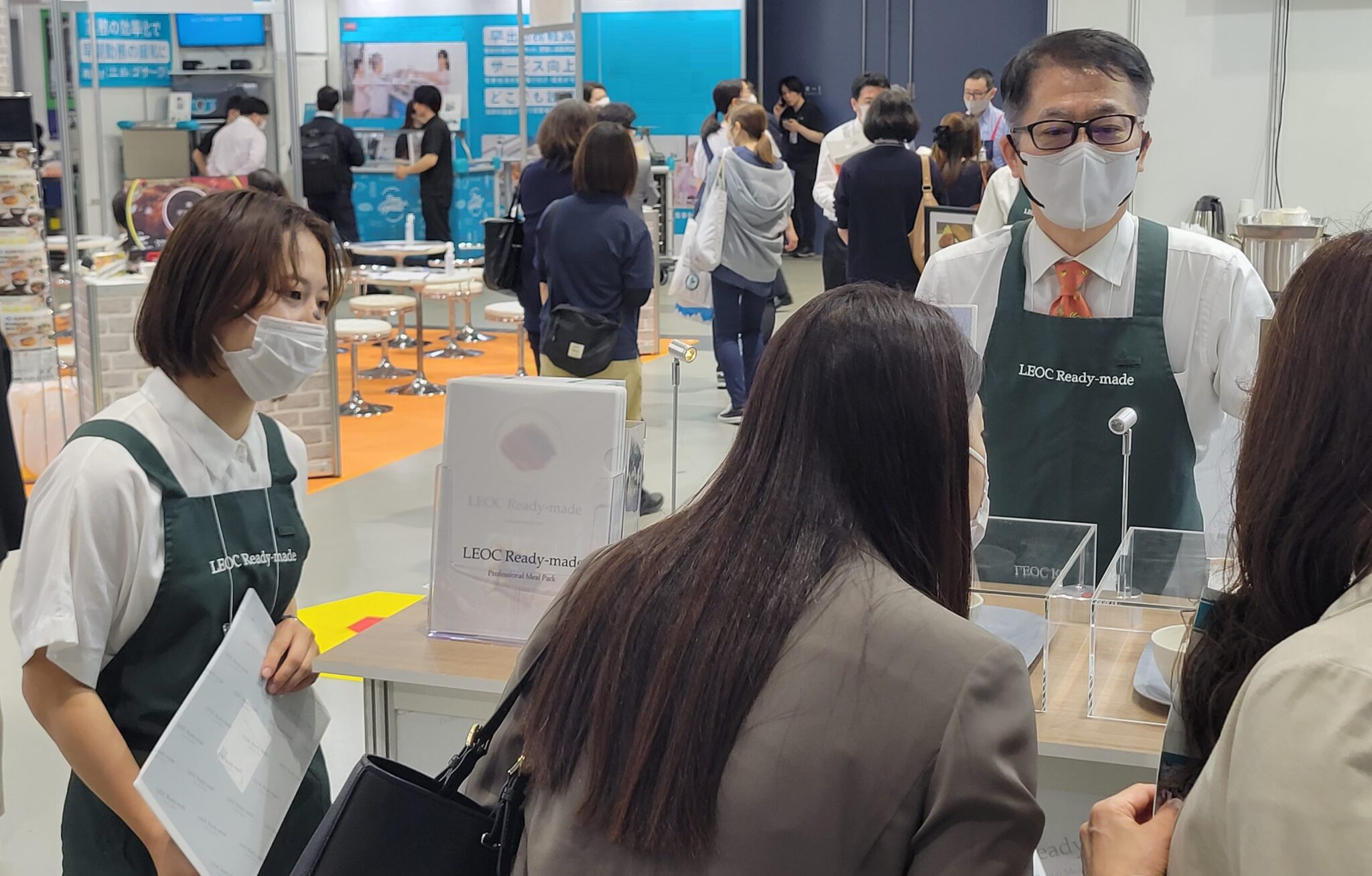 【事後レポート】第5回CareTEX仙台’24内「ケアフード展」にLEOCが出展中 「LEOC Ready-made」を活用、直営給食の省力化対策を紐解くカギに｜給食委託会社：株式会社LEOC